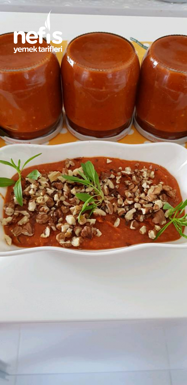 Ajvar Sos (Kahvaltılık Sos Lutenitsa) - Nefis Yemek Tarifleri