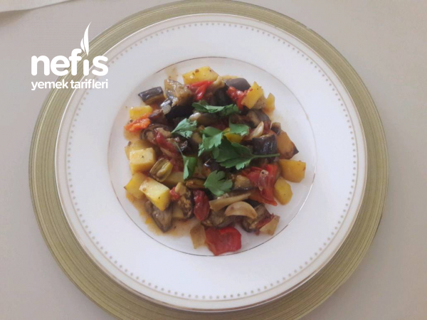 Fırın Poşetinde Sebze Kebabı (Acele Misafir Yemeği) - Nefis Yemek Tarifleri