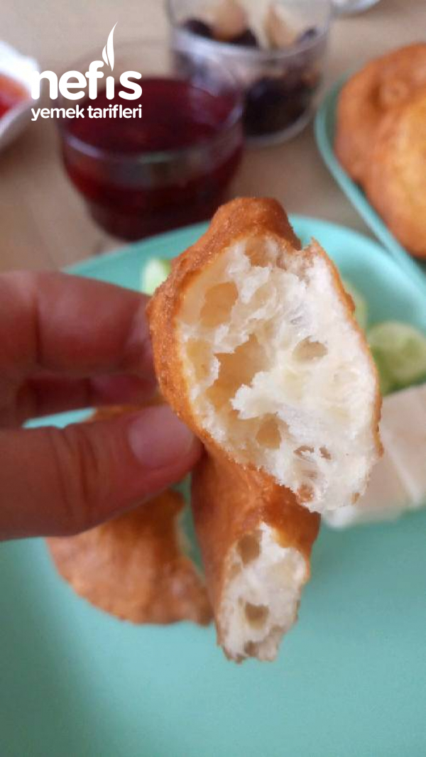 Krem Peynirli Yumuşacık Yağ Çekmeyen Pişi - Nefis Yemek Tarifleri
