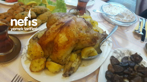 Fırında Bütün Tavuk - Nefis Yemek Tarifleri - #5124082