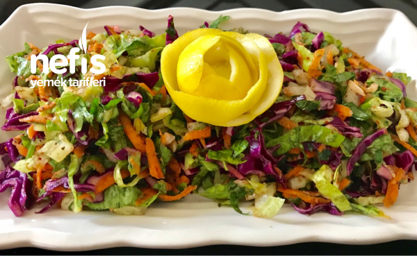 Şahane Lezzetiyle Mevsim Salata - Nefis Yemek Tarifleri