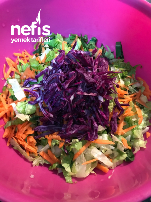 Şahane Lezzetiyle Mevsim Salata - Nefis Yemek Tarifleri