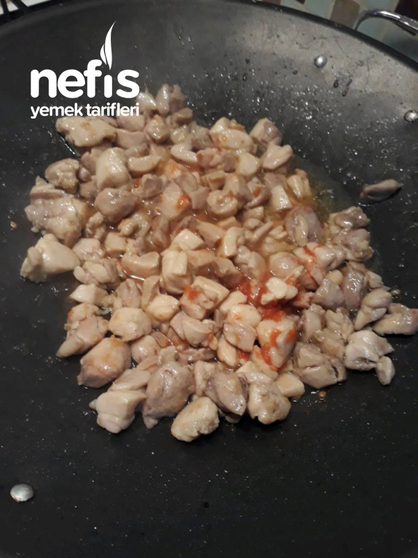 Tavuk Sac Kavurma - Nefis Yemek Tarifleri - #5222686