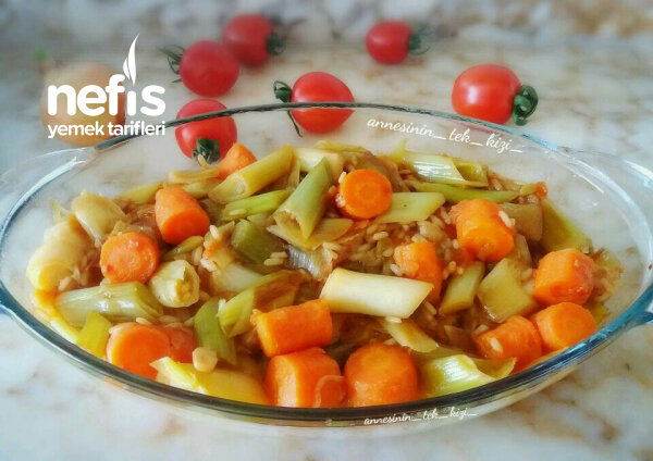 Zeytinyağlı Pırasa - Nefis Yemek Tarifleri - #5240739