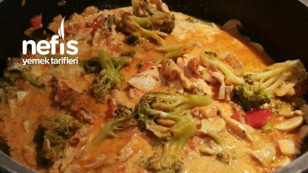 Soslu Sebzeli Tavuk - Nefis Yemek Tarifleri