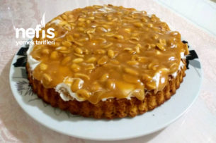 Snickers Pasta (Yer Fıstıklı Pasta) - Nefis Yemek Tarifleri