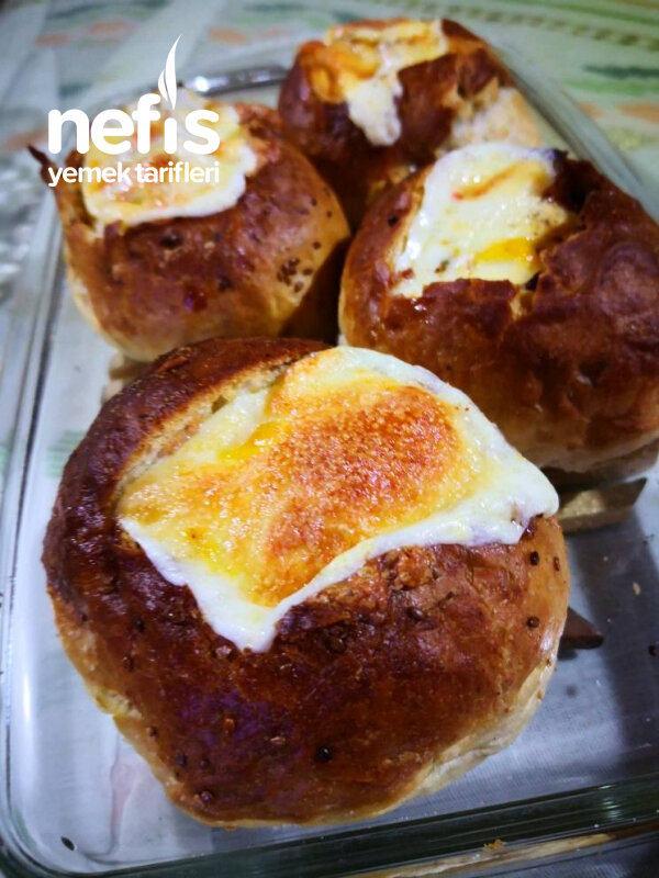 Teremyağlı Yumurtalı Tombik Ekmek - Nefis Yemek Tarifleri