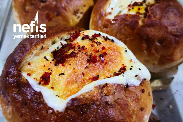 Teremyağlı Yumurtalı Tombik Ekmek - Nefis Yemek Tarifleri