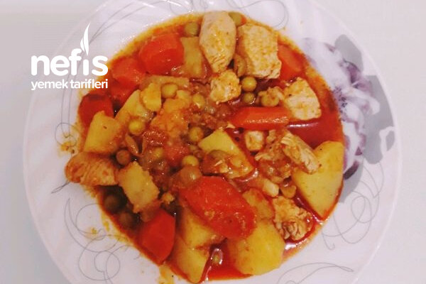 Tavuk Etli Bezelye - Nefis Yemek Tarifleri