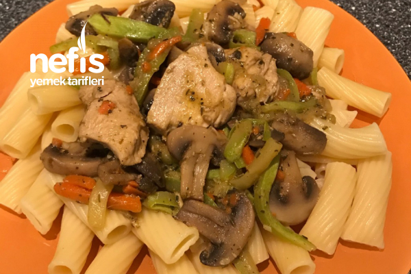 Sebzeli Mantarlı Tavuk - Nefis Yemek Tarifleri