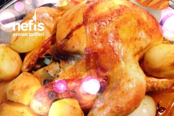 Fırında Bütün Tavuk - Nefis Yemek Tarifleri - #5385087