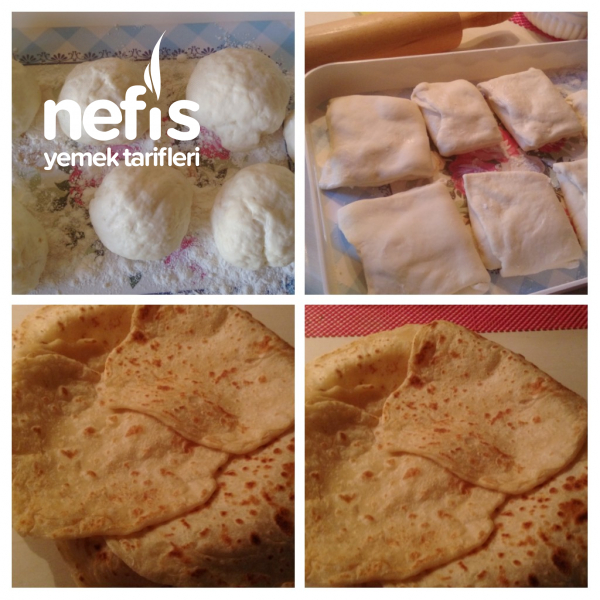 Tavada Fetir (Katmer, Sac Ekmeği) - Nefis Yemek Tarifleri
