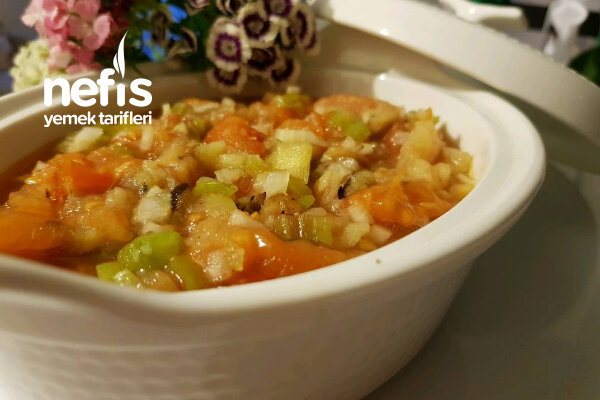 Köz Patlıcan Salatası - Nefis Yemek Tarifleri - #5494746