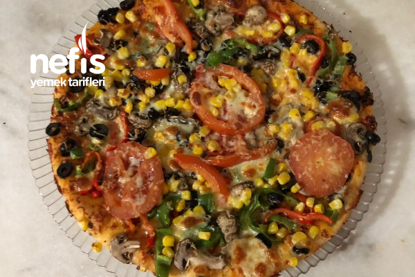 Bol Malzemeli Pizza - Nefis Yemek Tarifleri - #5526764