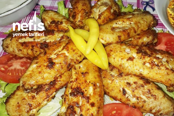 Tavada Tavuk Kanat - Nefis Yemek Tarifleri - #5536288