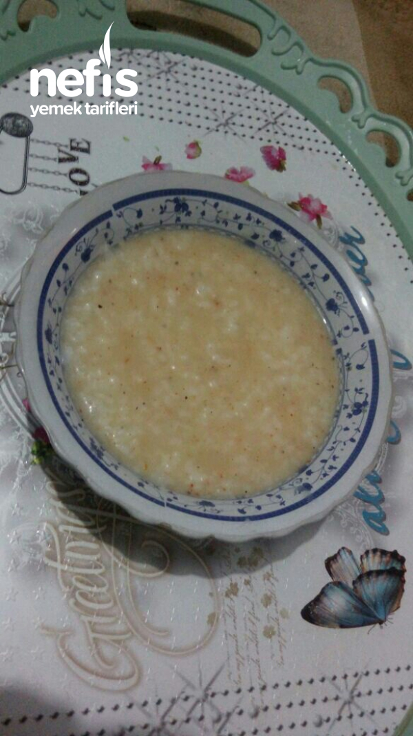 2 Malzemeli Pirinç Çorbası - Nefis Yemek Tarifleri