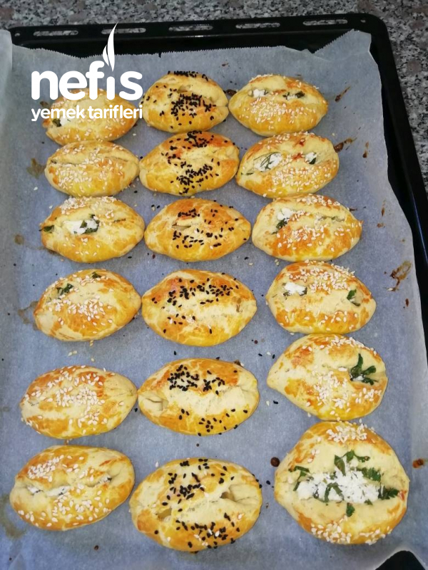 Teremyağlı Mayasız Kıyır Poğaça - Nefis Yemek Tarifleri - #5618629