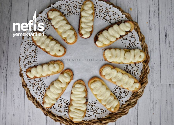 Ekler Pasta (Pastane Usulü) - Nefis Yemek Tarifleri - #5635581