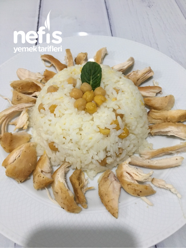 Nohutlu Pilav (Tavuklu) Tam Bir Sokak Lezzeti - Nefis Yemek Tarifleri