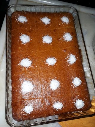 Revani (Büyük Borcam Tepsi Ölçüsünde) - Nefis Yemek Tarifleri