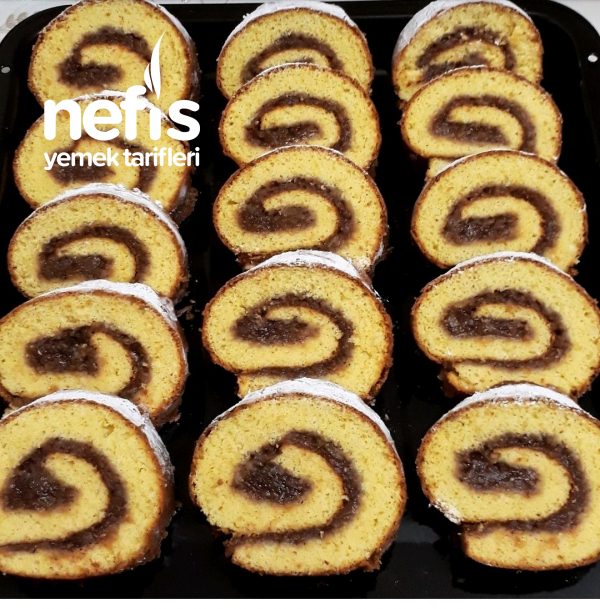 Elmalı Rulo Kek - Nefis Yemek Tarifleri - #5731078