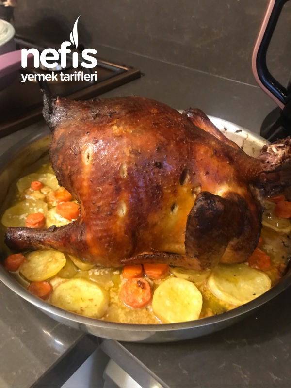 Fırında Bütün Tavuk - Nefis Yemek Tarifleri - #5732537