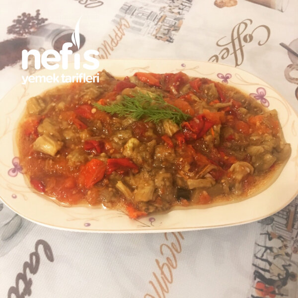 Köz Patlıcan Mezesi - Nefis Yemek Tarifleri - #5739091