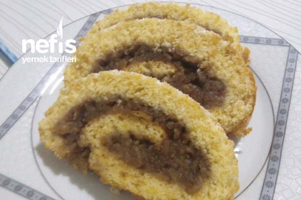 Elmalı Rulo Kek - Nefis Yemek Tarifleri - #5739123
