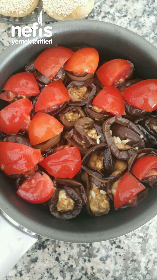 Patlıcan Sarma - Nefis Yemek Tarifleri - #5746114