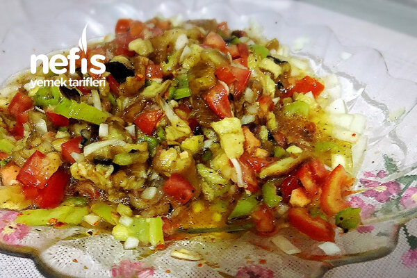 Köz Patlıcan Salatası - Nefis Yemek Tarifleri - #5836010