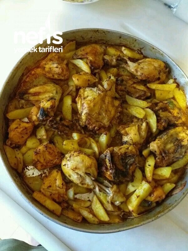 Fırında Tavuk Patates (Çok Lezzetli) - Nefis Yemek Tarifleri