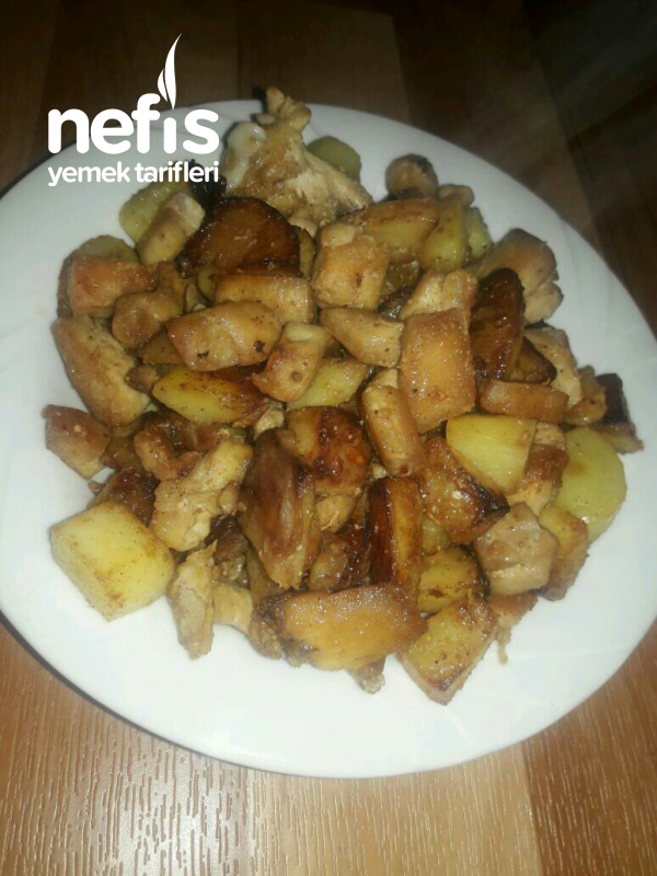 Patatesli Tavuk - Nefis Yemek Tarifleri - #5897075