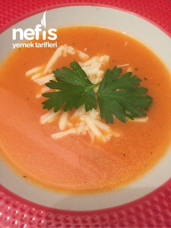 Domates Çorbası (videolu) - Nefis Yemek Tarifleri - #5871502
