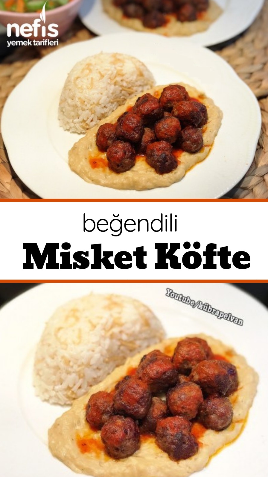 Beğendili Misket Köfte - Nefis Yemek Tarifleri - #5765084