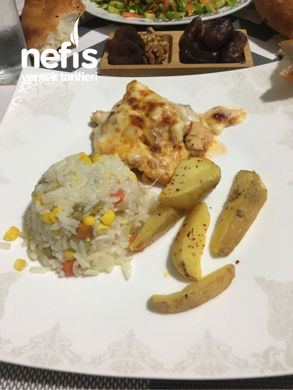 Beşamel Soslu Kaşarlı Tavuk Sote - Nefis Yemek Tarifleri
