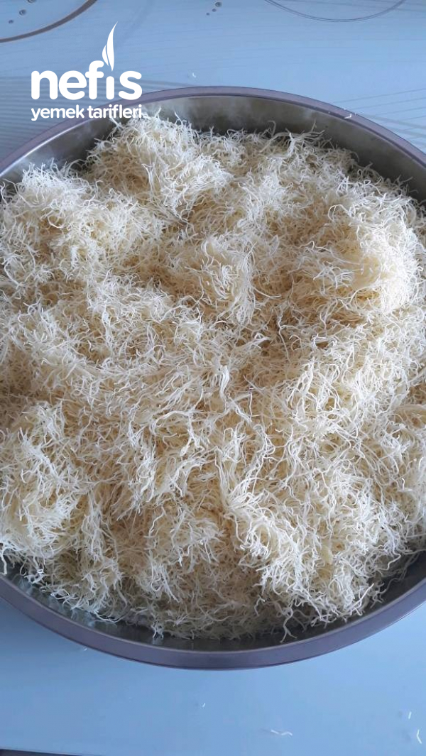 Kaymaklı Kadayıf Tatlısı (Künefe Tadında Efsane Bir Tatlı) - Nefis ...