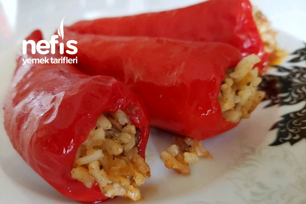 Yeşil Mercimekli Biber Dolması - Nefis Yemek Tarifleri - #6047948