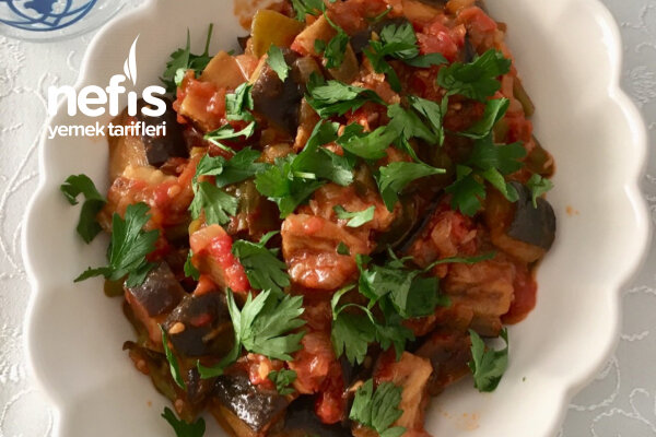 Domates Soslu Patlıcan Mezesi - Nefis Yemek Tarifleri