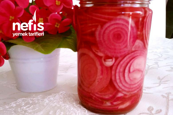 Mükemmel Mor Soğan Turşusu (Çabuk Turşu) - Nefis Yemek Tarifleri