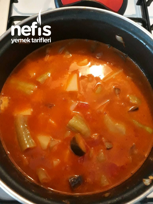 Patlıcanlı Türlü - Nefis Yemek Tarifleri