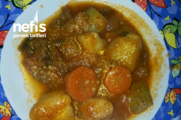 Etsiz Türlü Yemeği - Nefis Yemek Tarifleri - #6481181