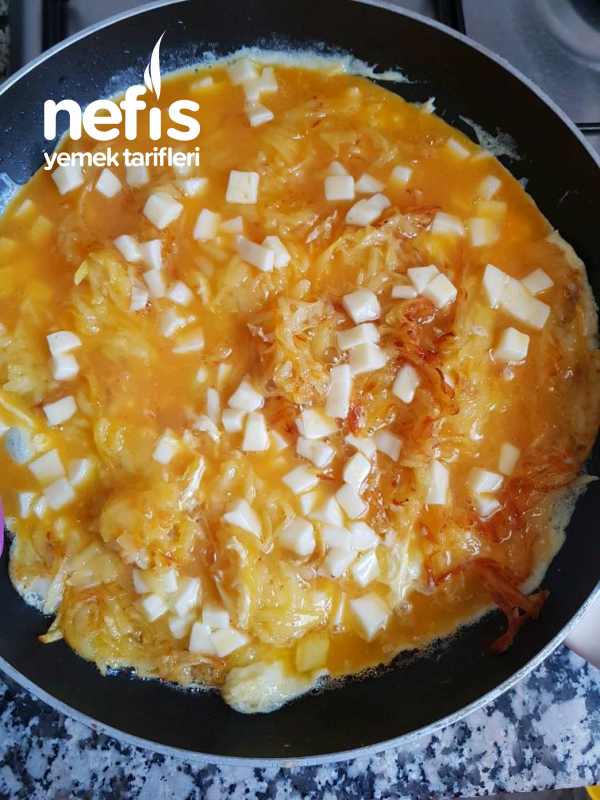 Patatesli Omlet - Nefis Yemek Tarifleri - #6164603