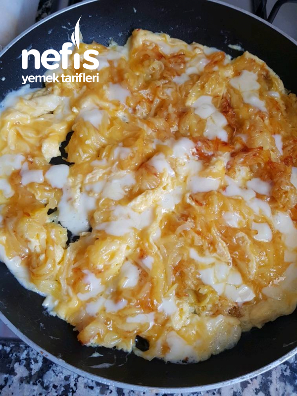Patatesli Omlet - Nefis Yemek Tarifleri - #6164603