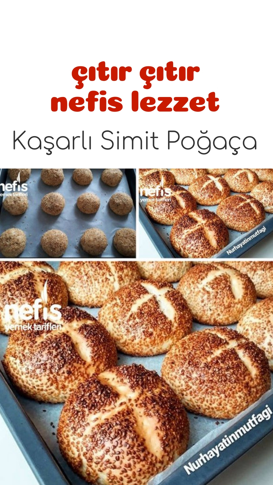 Kaşarlı Simit (Çıtır Çıtır Nefis Lezzet) - Nefis Yemek Tarifleri