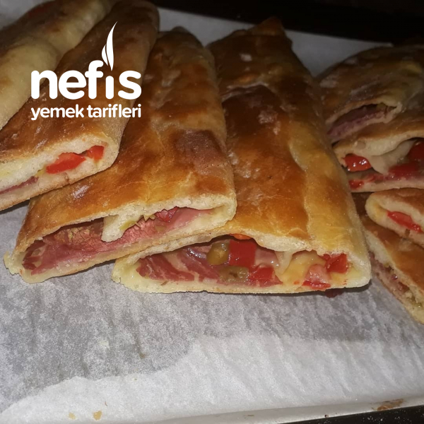 Pastırmalı Kapalı Pide - Nefis Yemek Tarifleri