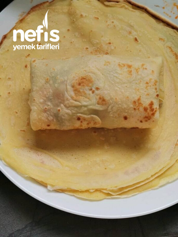 Tavuklu Krep Sarma - Nefis Yemek Tarifleri - #6625241