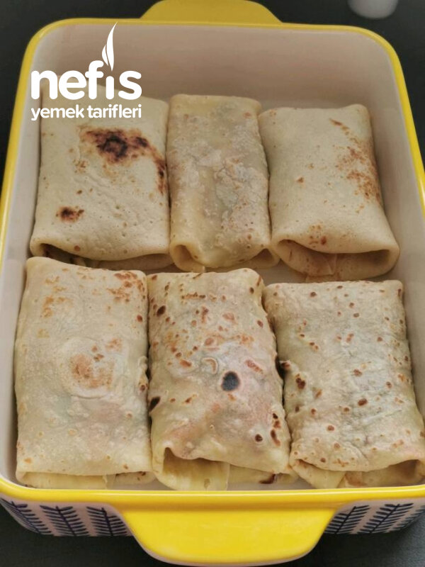 Tavuklu Krep Sarma - Nefis Yemek Tarifleri - #6625241
