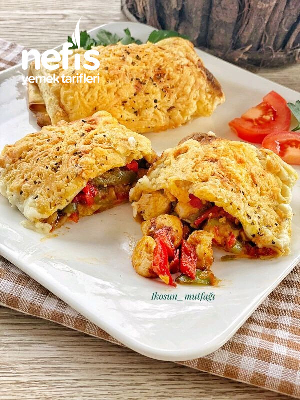 Tavuklu Krep Sarma - Nefis Yemek Tarifleri - #6625241