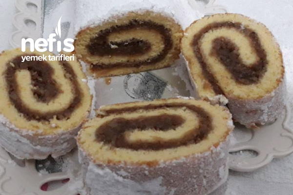 Elmalı Rulo Pasta - Nefis Yemek Tarifleri - #6798348
