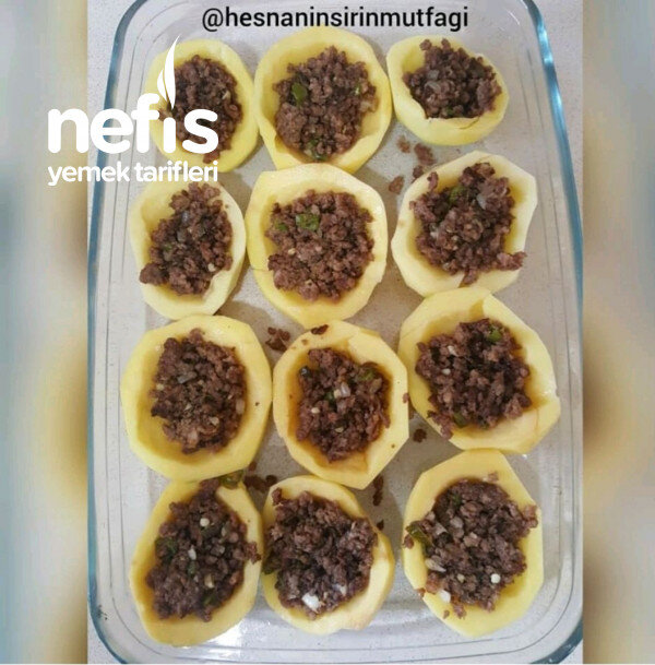 Kıymalı Patates Oturtma - Nefis Yemek Tarifleri - #7134300